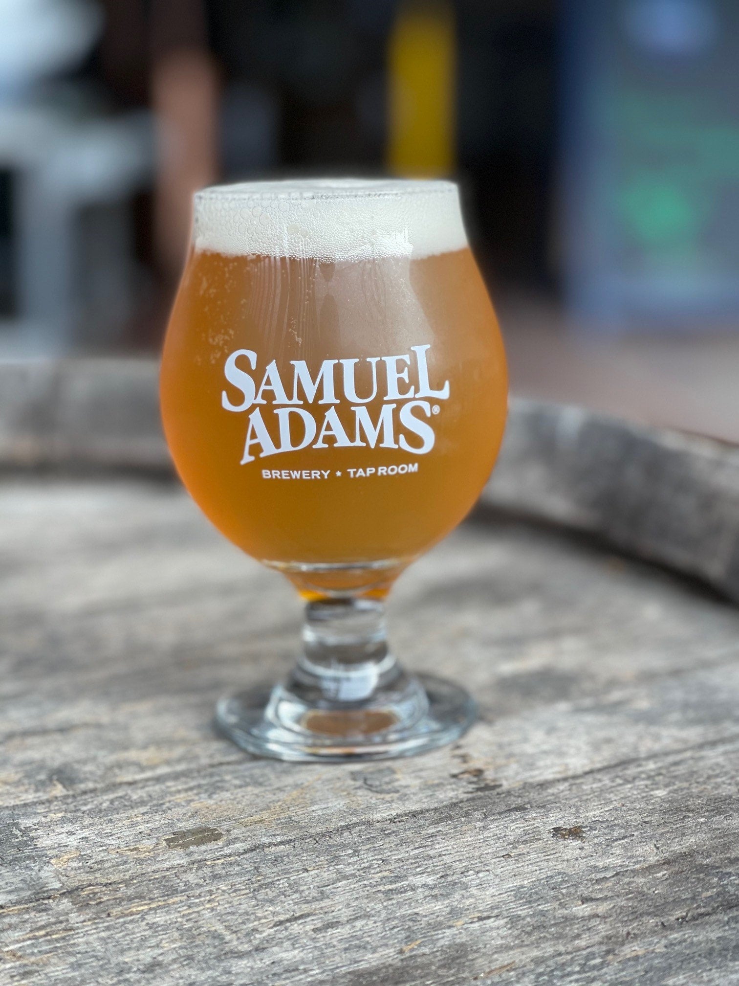 Samuel Adams Beer Glass